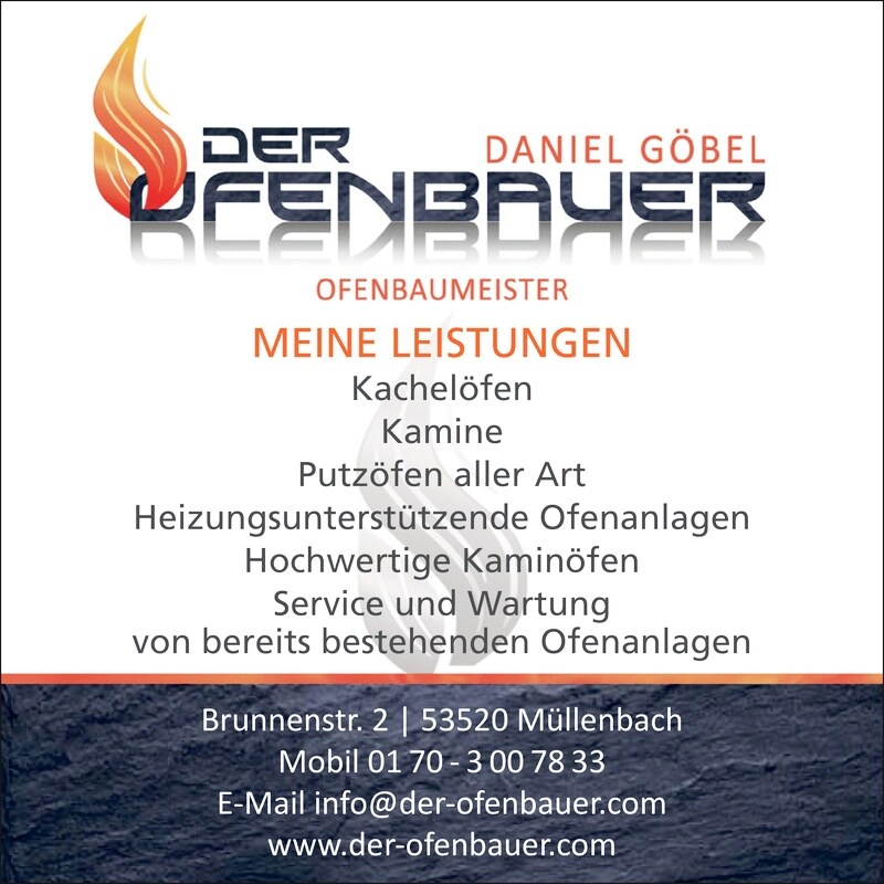 Daniel Göbel Ofenbaumeister für Kachelöfen und Kamine | meinhandwerker ...